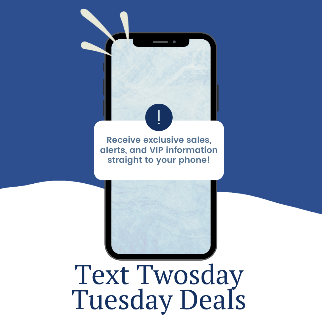 Text Twosday Tuesday Deals