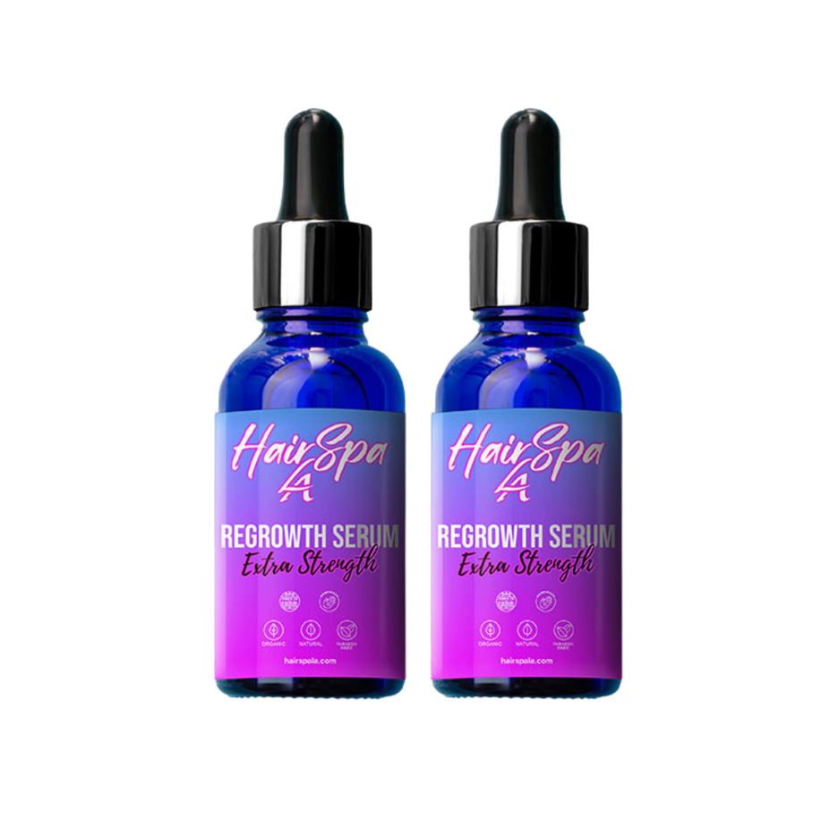 Extra Strength Hair Regrowth Serum Bundle (2oz) - Hair Spa LA