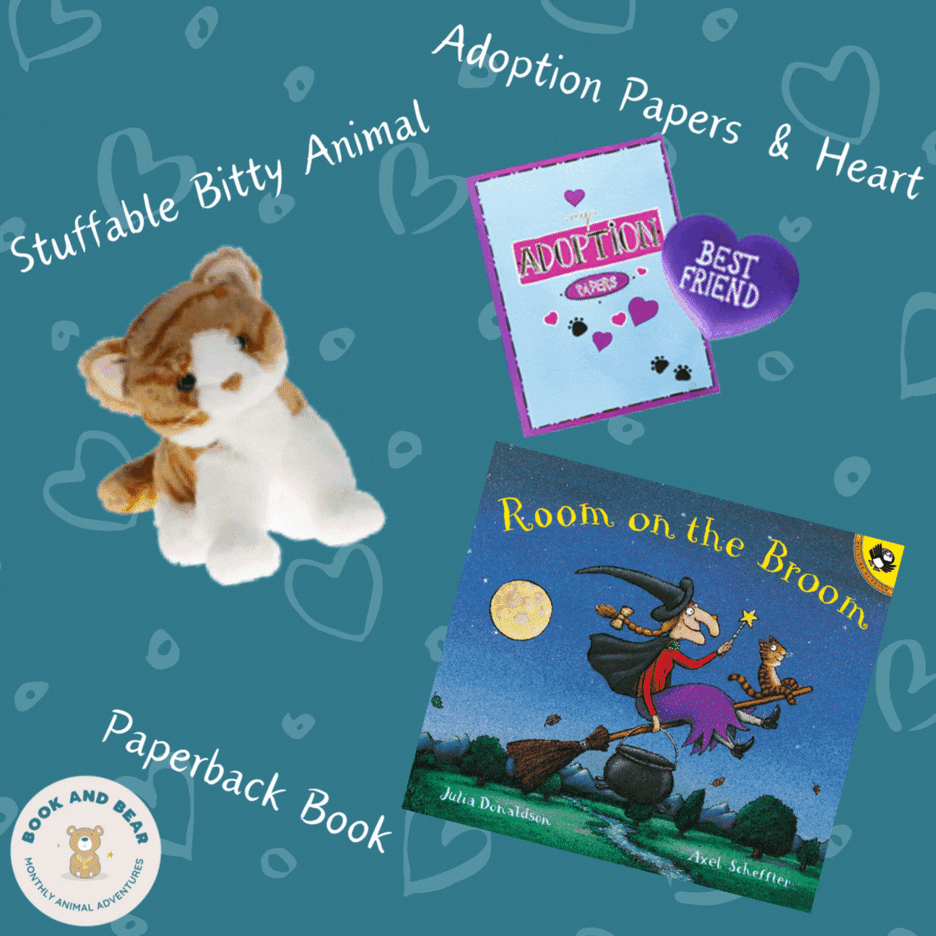 Book and Bear - Animal Book Subscription Box & Stuffy To Hand-Build