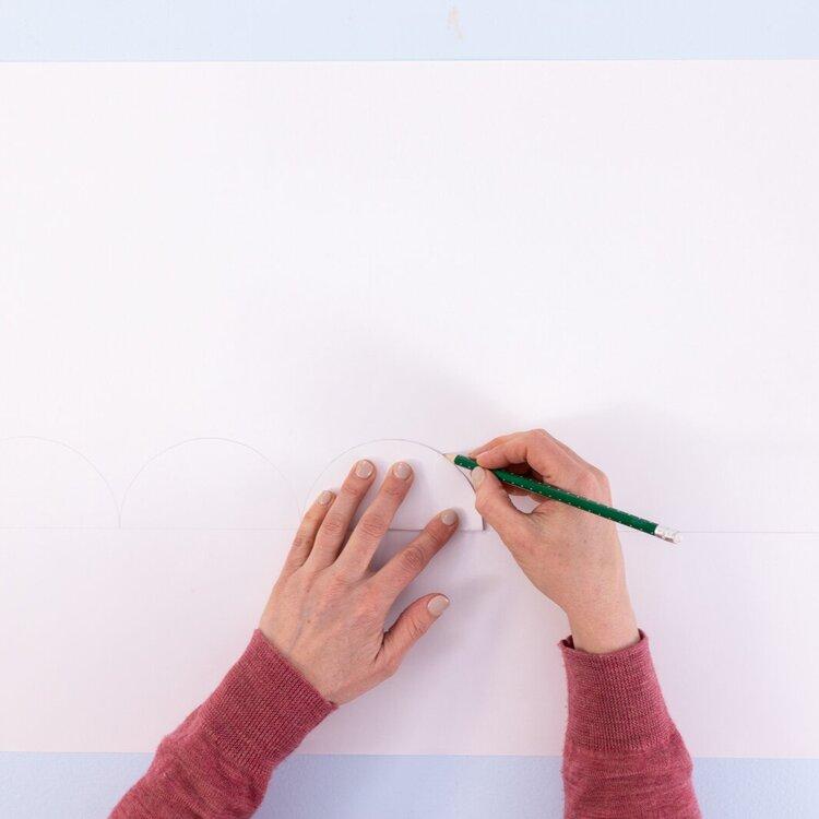 An Easy Peasy Guide to a Scalloped Wall Effect – Clever Poppy