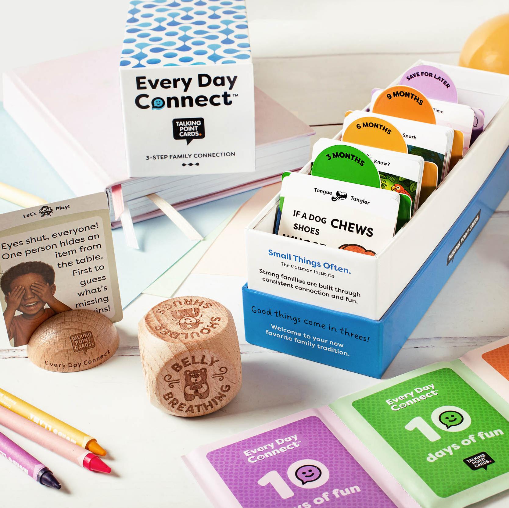 Talking Point Cards | Deep Conversation Starter Cards for Families