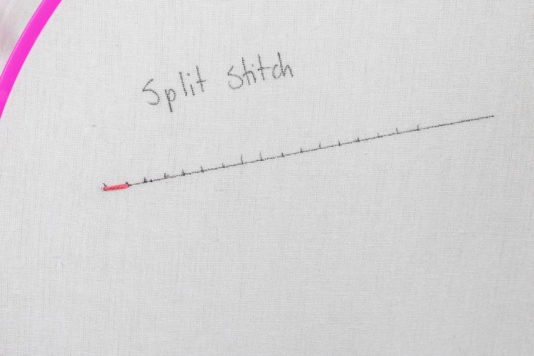 Split Stitch - Learn how to do this Modern Embroidery Technique ...