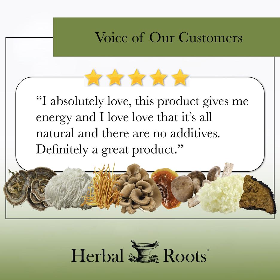 Mezcla Orgánica de 8 Hongos - Reforzador Inmune - 60 Caps – Herbal Roots