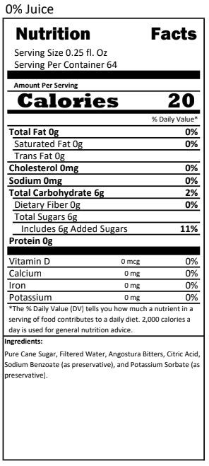 Cocktail Syrup - (64 Servings) – Smokeshow Mixology