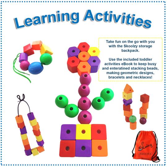 Lacing & Stringing Beads for Beginners, Toddler and Jumbo Stringing ...