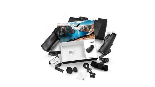 Python 12x52 Range Master Ultra HD Monocular - PYTHON OPTIC