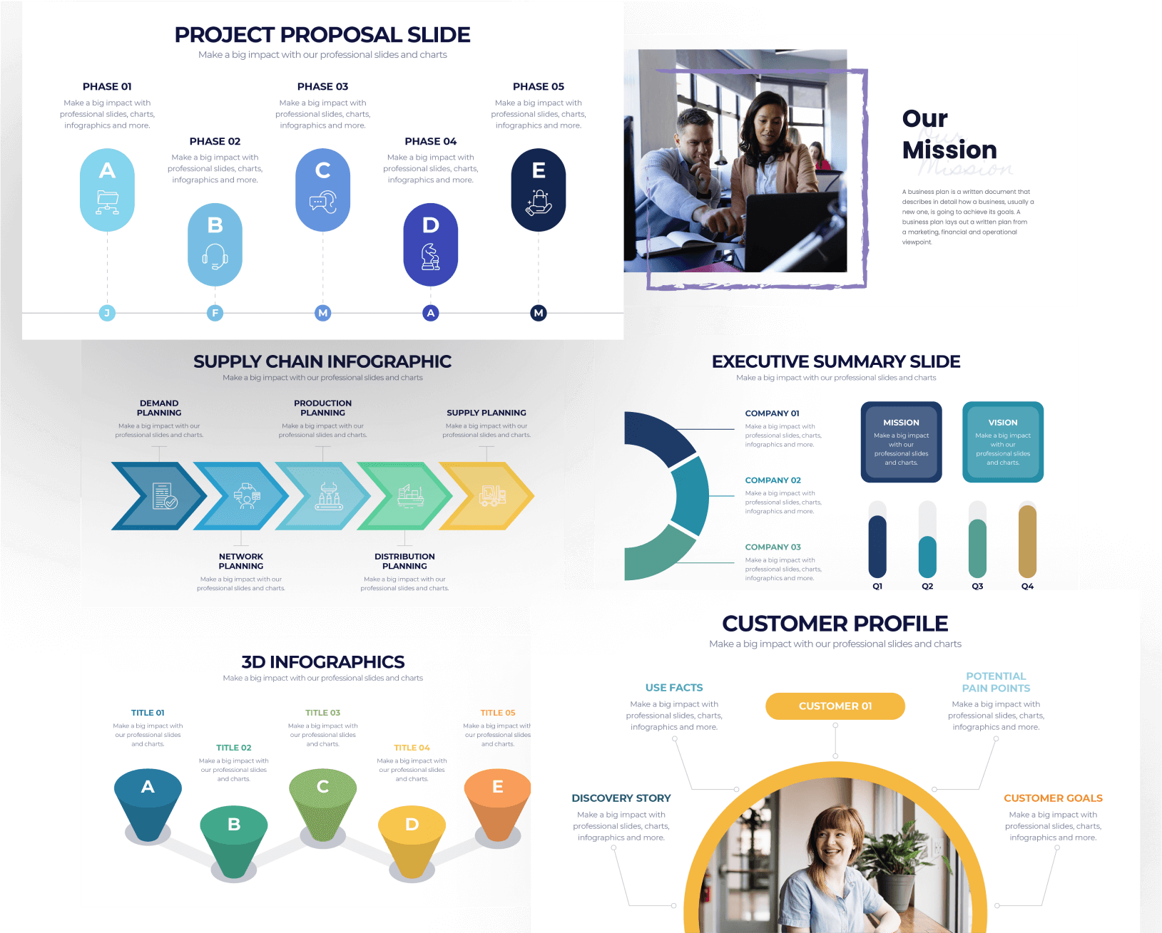 Infographic Pack with Free Lifetime Updates