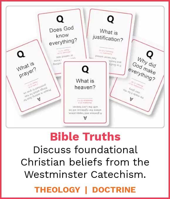 Christian Conversation Starters | Bible Conversation Cards – Talking ...