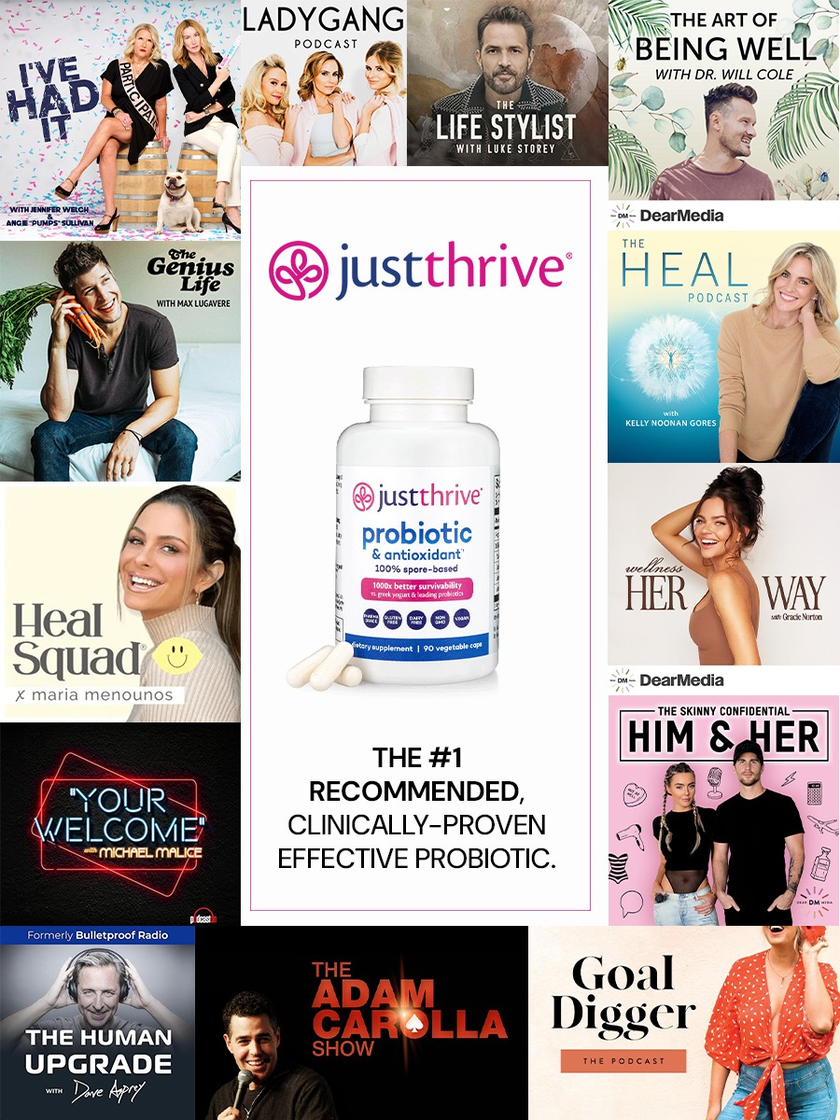 Just Thrive Probiotic - Recommended By Industry Experts