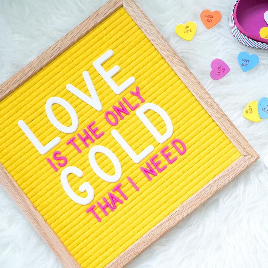 2 Inch Extra Letter Set - White - Felt Letter Boards