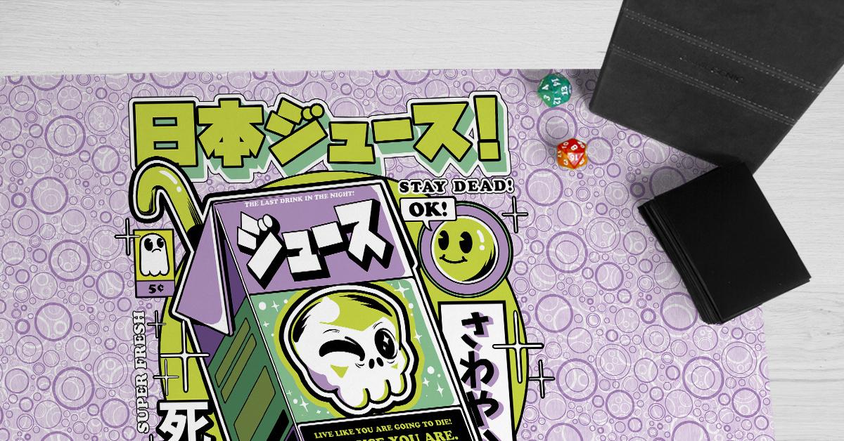 Japanese Juice Playmat