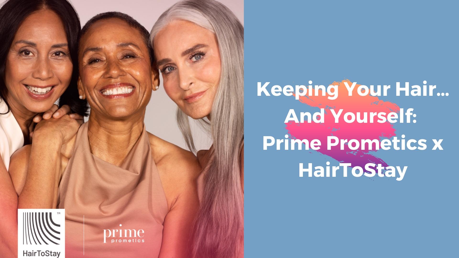 Prime Prometics x HairToStay: Scalp Cooling Support | PrimePrometics™