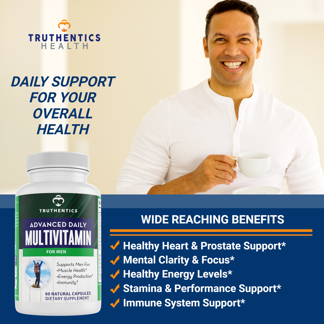 Mens Multivitamin plus Omega-3 Fish Oil Bundle | Truthentics