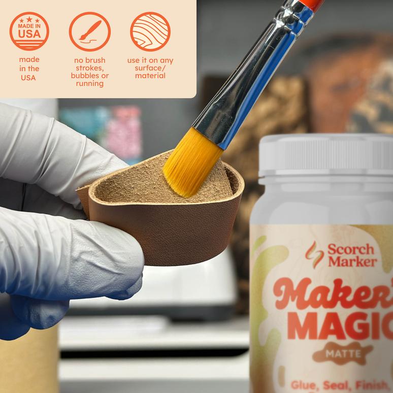 Maker's Magic Bundle - Gloss + Matte | Craft Glue, Waterproof Sealer ...