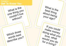 Family Dinner Conversation Starters | Family Conversation Cards ...