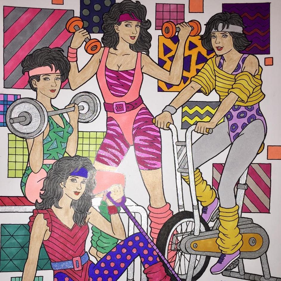 Freebie Friday 02-07-20 Free Colors of the Decades Drawing