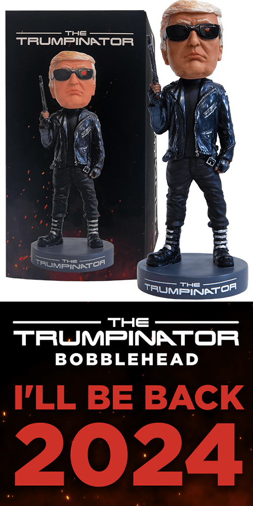 Trumpinator Bobblehead - I'll Be Back in 2024