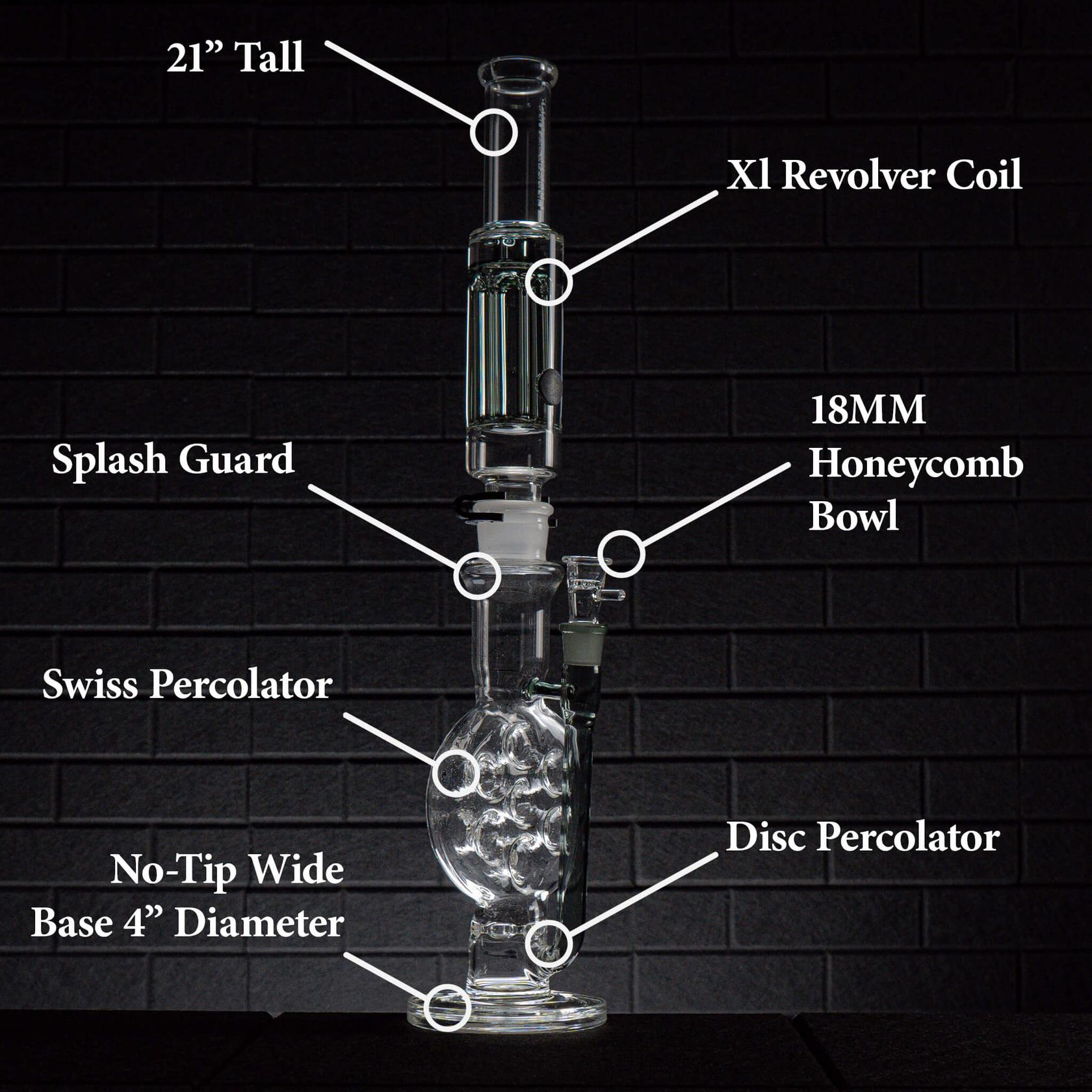 Swiss Perc Bong – The Freeze Pipe