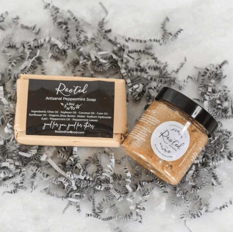 Rise & Shine Face and Lip Coffee Scrub | Rooted For Good