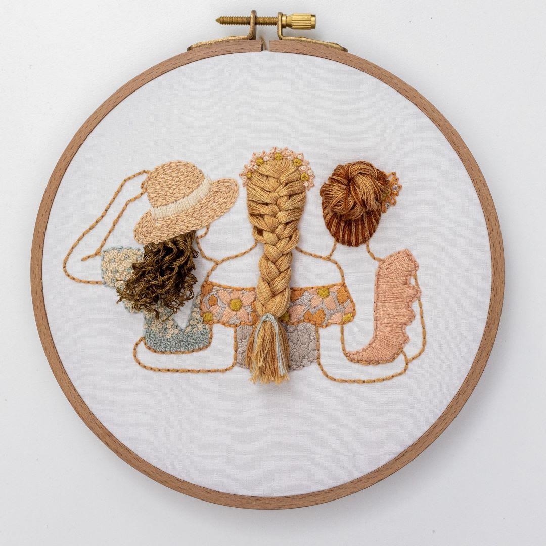 French Braid - Learn This Modern Embroidery Hairstyle – Clever Poppy