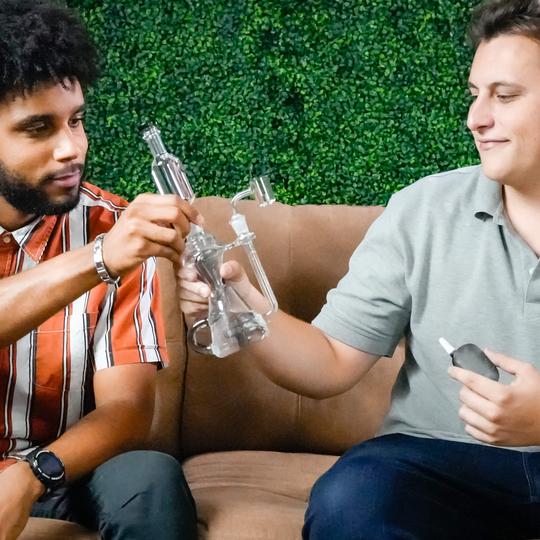 Waterfall Dab Rig + Vape Pen – The Freeze Pipe