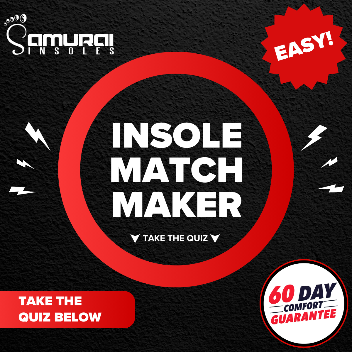 Insole Matchmaker - Samurai Insoles