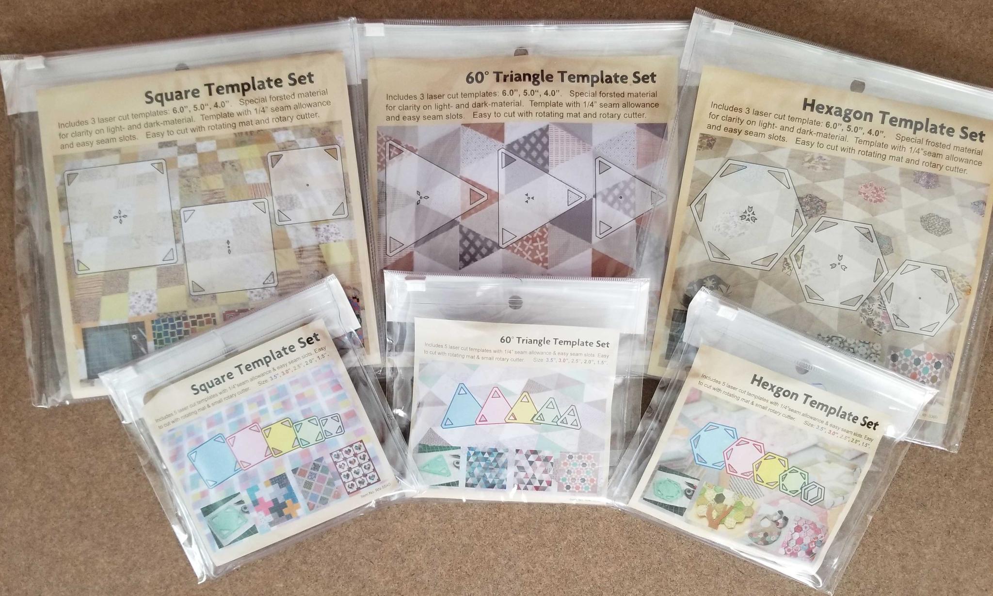 Patchwork Template Set Instruction Manual | MadamSew