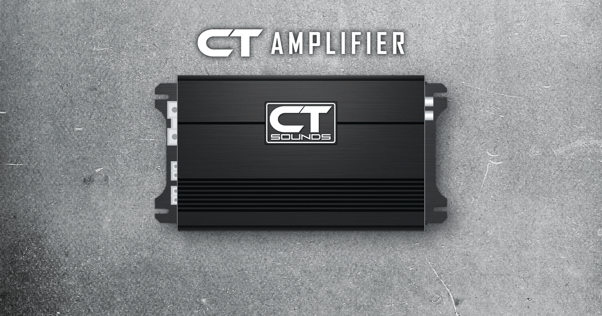 Give Your Woofer The Power It Needs To Pack a Punch! CT Sounds All-New