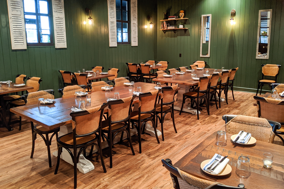 Ardana, the Modern Rustic Restaurant Design | Rustic Red Door