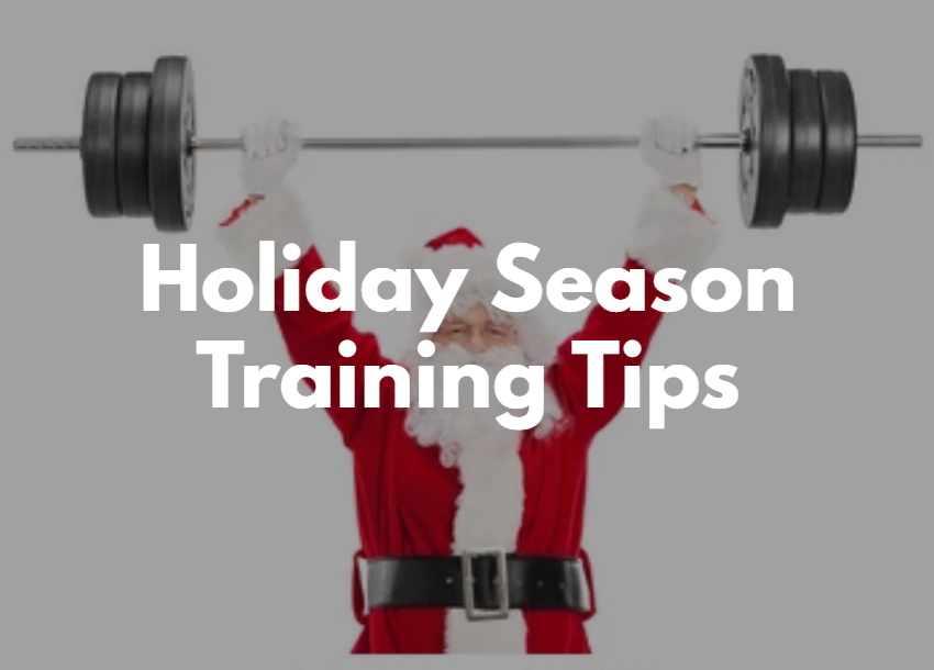 Holiday Season Training Tips – PureClean Performance