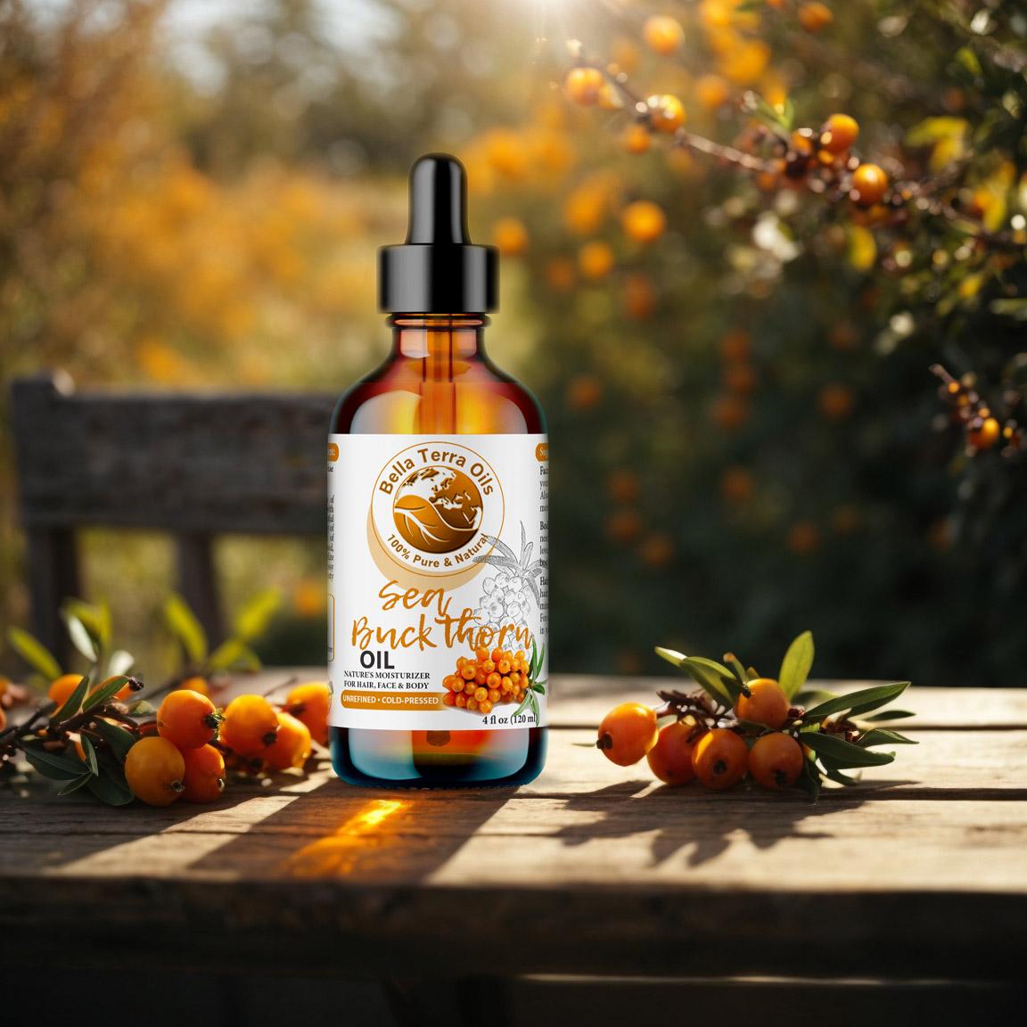 Organic Sea Buckthorn Berry Oil - Nutritive Oils for Skin Care