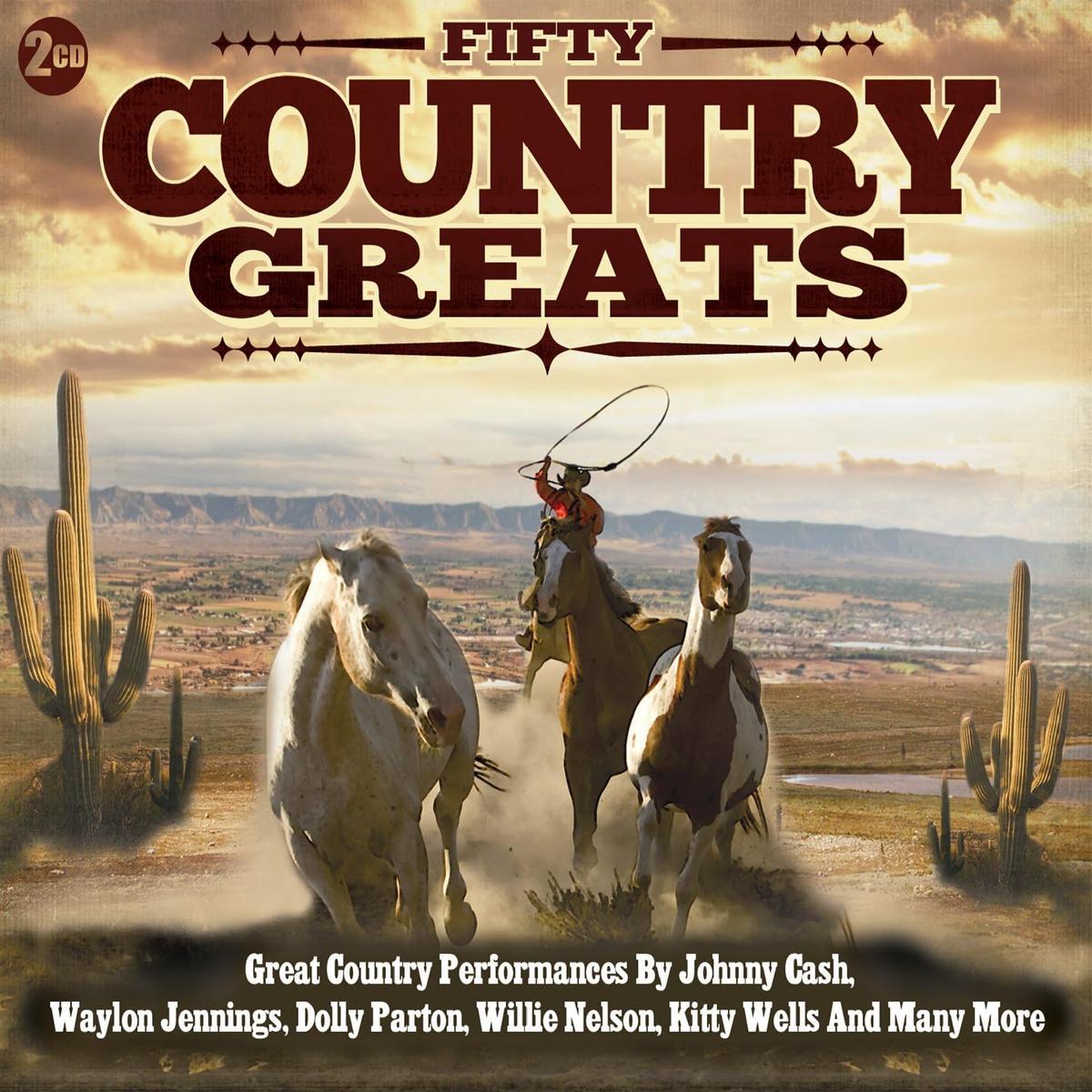Fifty Country Greats - Country Legends - 2 CD Set