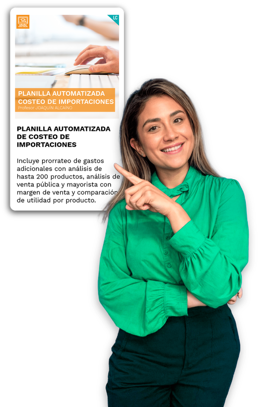Planilla automatizada de costeo de importaciones