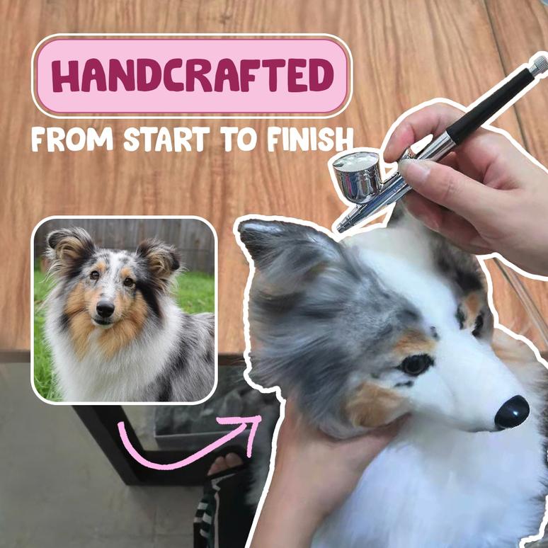 Custom Stuffed Animal of Your Pet | Handmade Plush From Photos