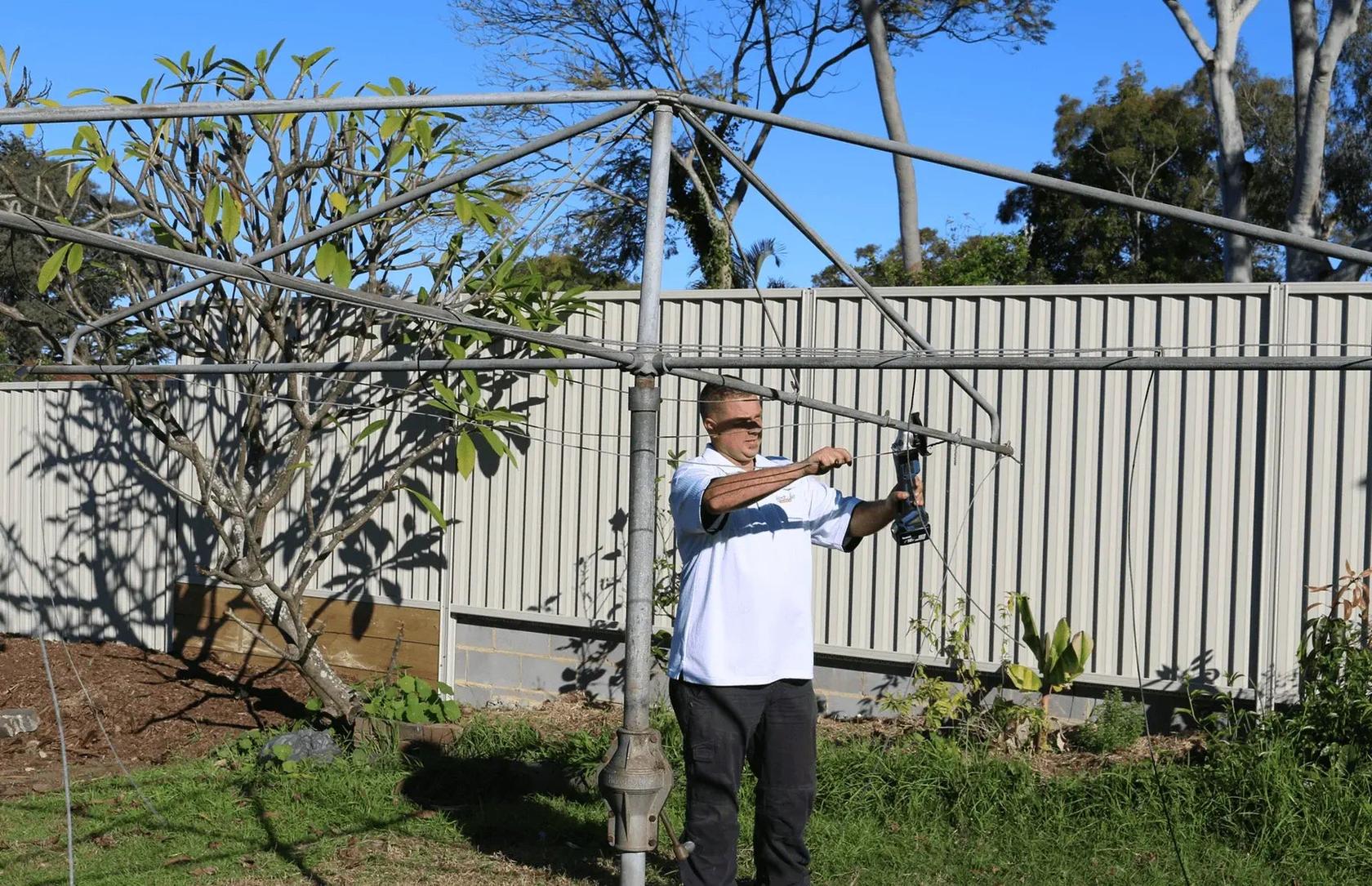 How to Replace Clothesline Cord – Lifestyle Clotheslines