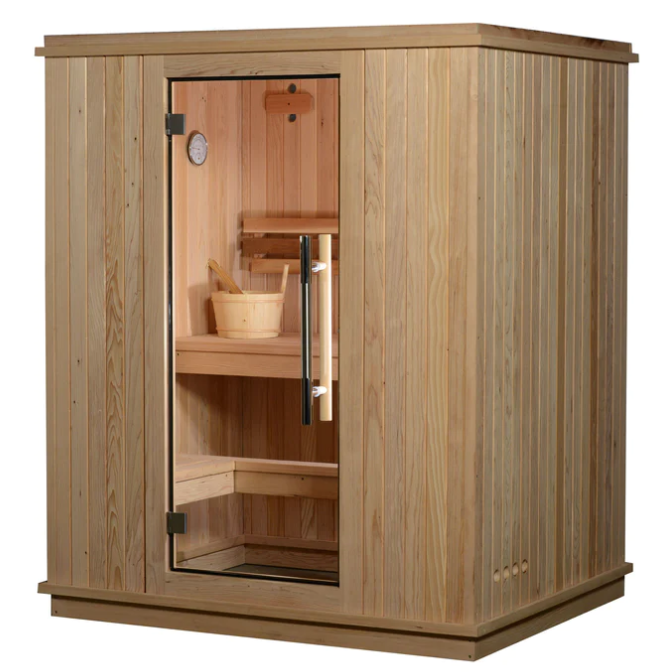 Compact 2 Person Traditional Sauna For Your Home