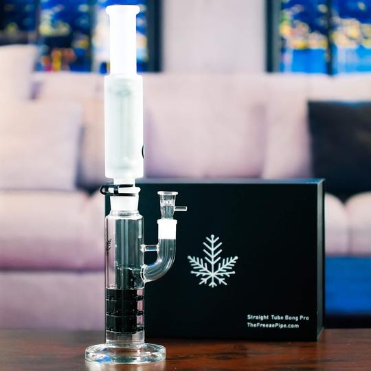 Straight Tube Bong Pro – The Freeze Pipe