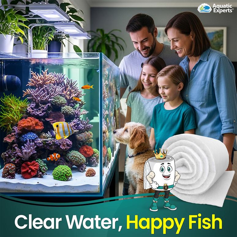 FilterFirst Aquarium Filter Floss Pad for Clear Water | Aquatic Expert ...