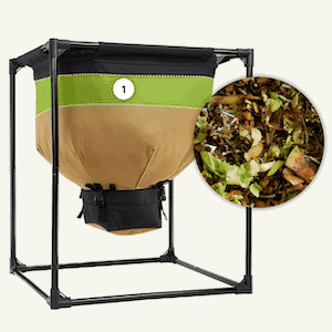 Urban Worm Bag Version 2 - Continuous Flow Worm Bin