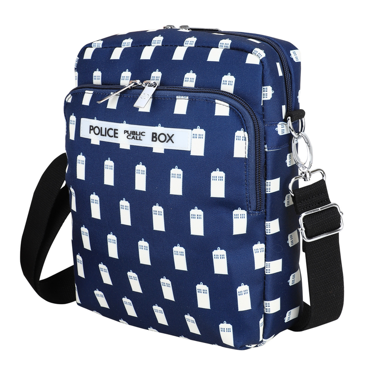 TARDIS Doctor Who Cross Body Bag - Doctor Who Messenger Satchel Bag ...