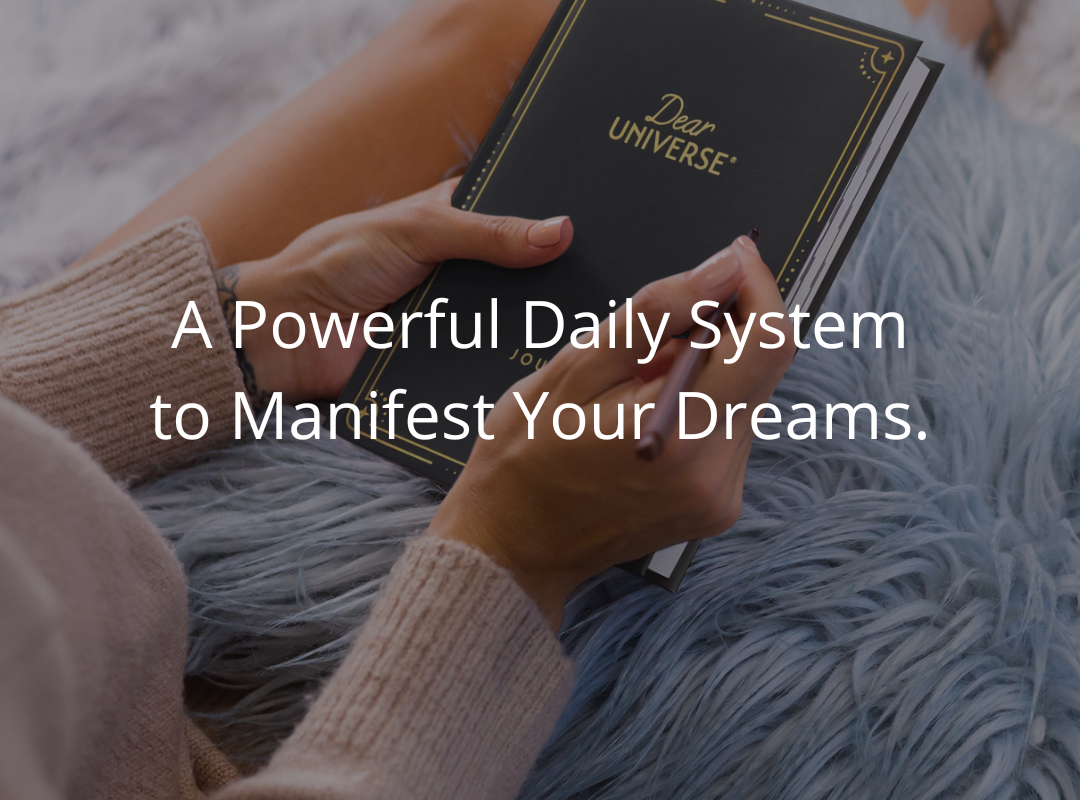 Dear UNIVERSE Manifestation Journal by Sarah Prout