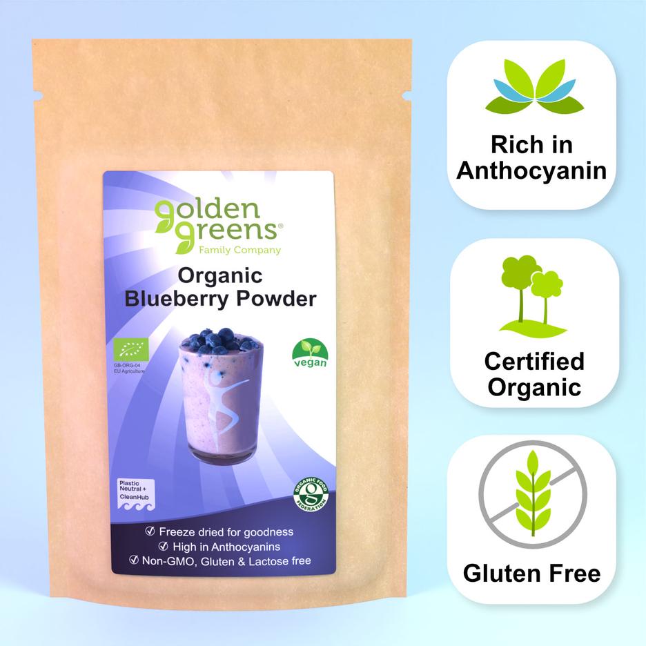 Organic Freeze-Dried Blueberry Powder - Superfood Antioxidant Boost ...