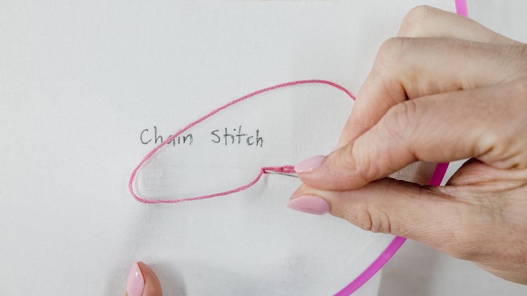 Chain Stitch - Learn How to Do This Modern Embroidery Technique ...