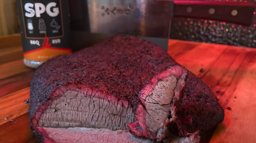 Texas Style Brisket Flat On A Pellet Grill | NewAir review