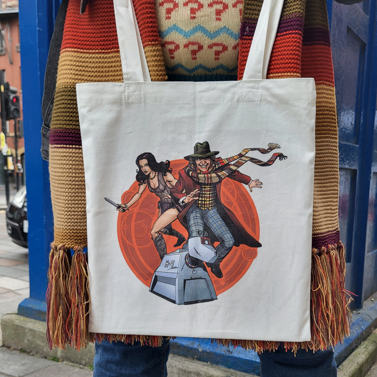 Doctor Who Tote Bag - Set of 3 Bags - Official BBC Doctor Who Canvas ...