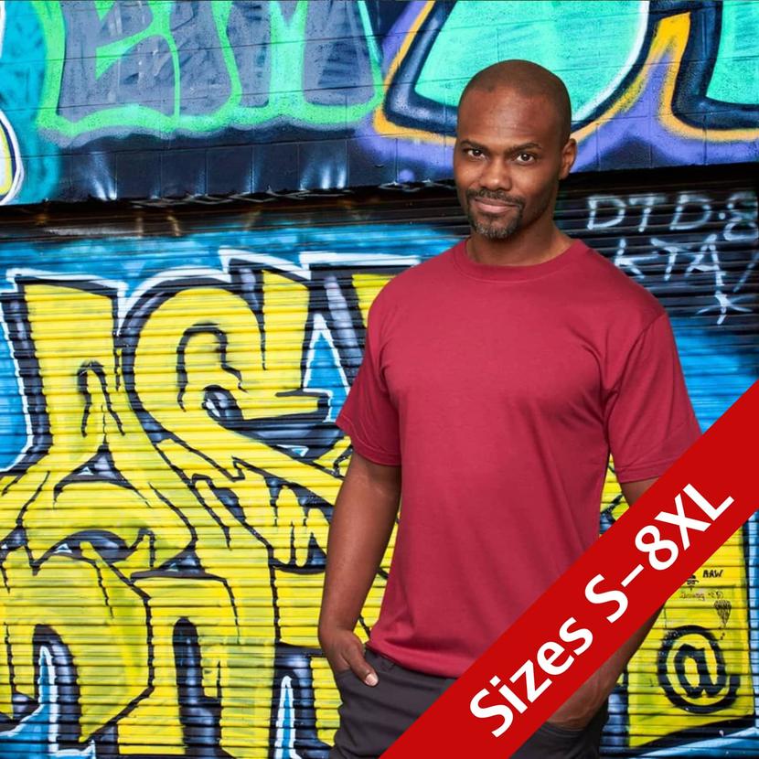 Eco-Friendly Big Boy Bamboo Crew Neck Big & Tall Bamboo T-Shirts - Big ...