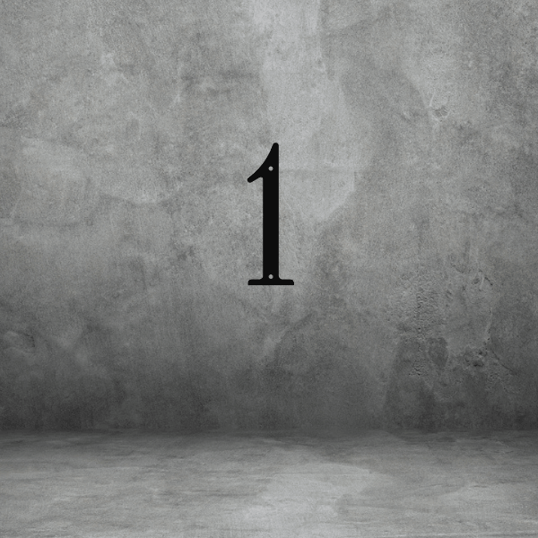 House Numbers | Modern - Art on Steel