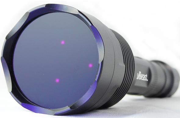 uvBeast UV Flashlight Black Light Most Powerful Professional Grade