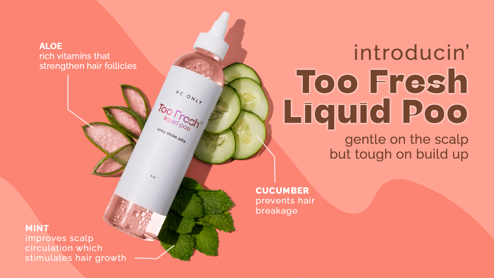 4C ONLY Launch Too Fresh Liquid Poo