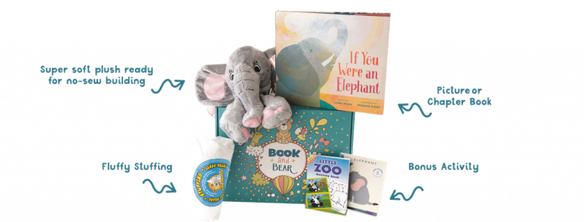 Book and Bear - Animal Book and Craft Subscription Box